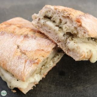 Zaatar and Zaytoun - Cheese and Zaatar Toasties - Lebanese Recipes