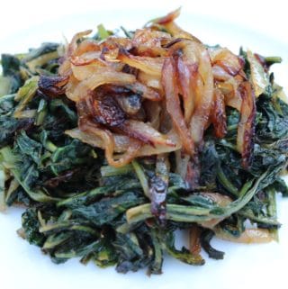 Hindbeh b'Zeit (Dandelion Leaves in Oil by Zaatar and Zaytoun