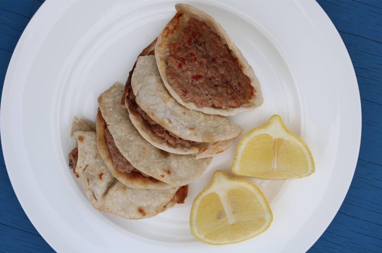 Lahm bi ajeen (Lebanese meat pies) by Zaatar and Zaytoun