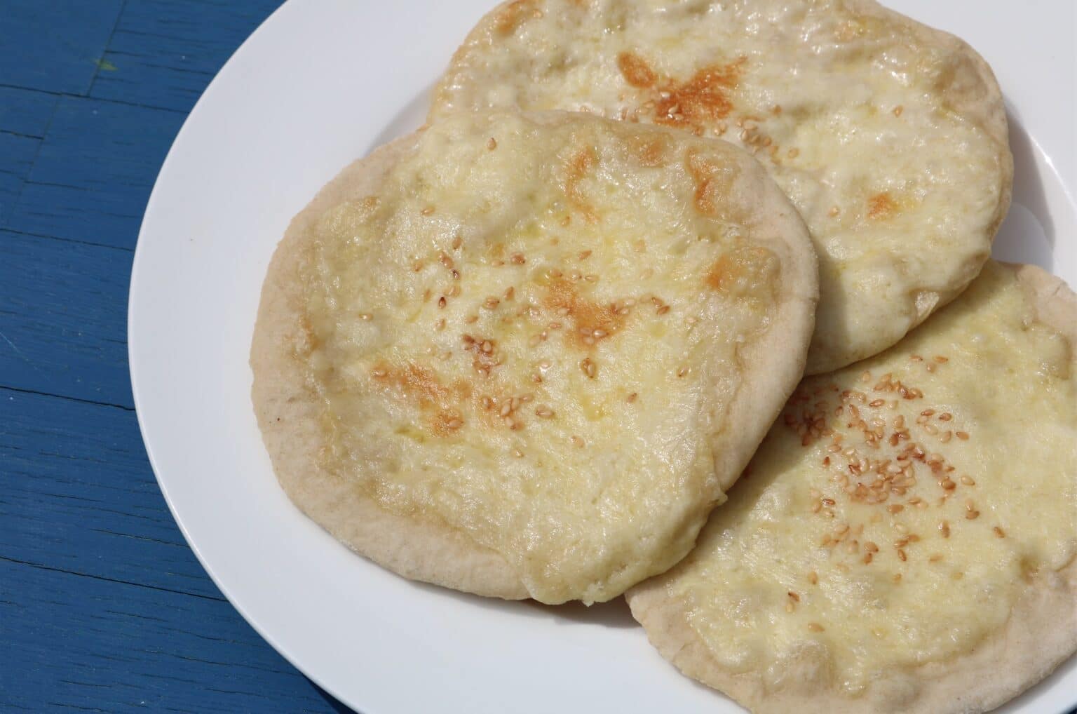 Cheese Manakish by Zaatar and Zaytoun - Lebanese Recipes