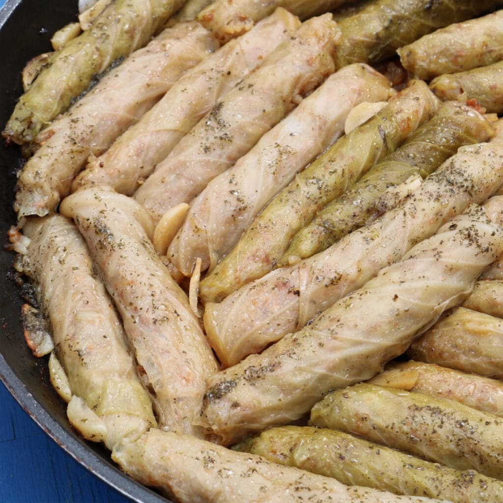 Malfouf Mahshi (Lebanese Stuffed Cabbage Rolls) by Zaatar and Zaytoun