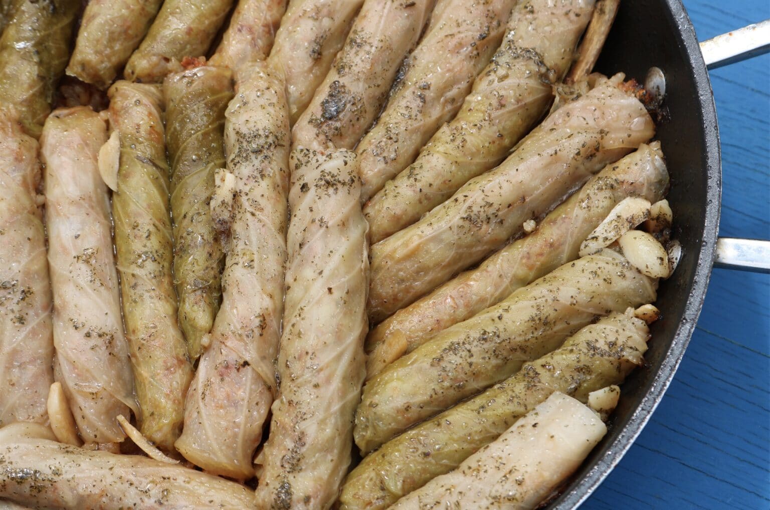 Malfouf Mahshi (Lebanese Stuffed Cabbage Rolls) by Zaatar and Zaytoun