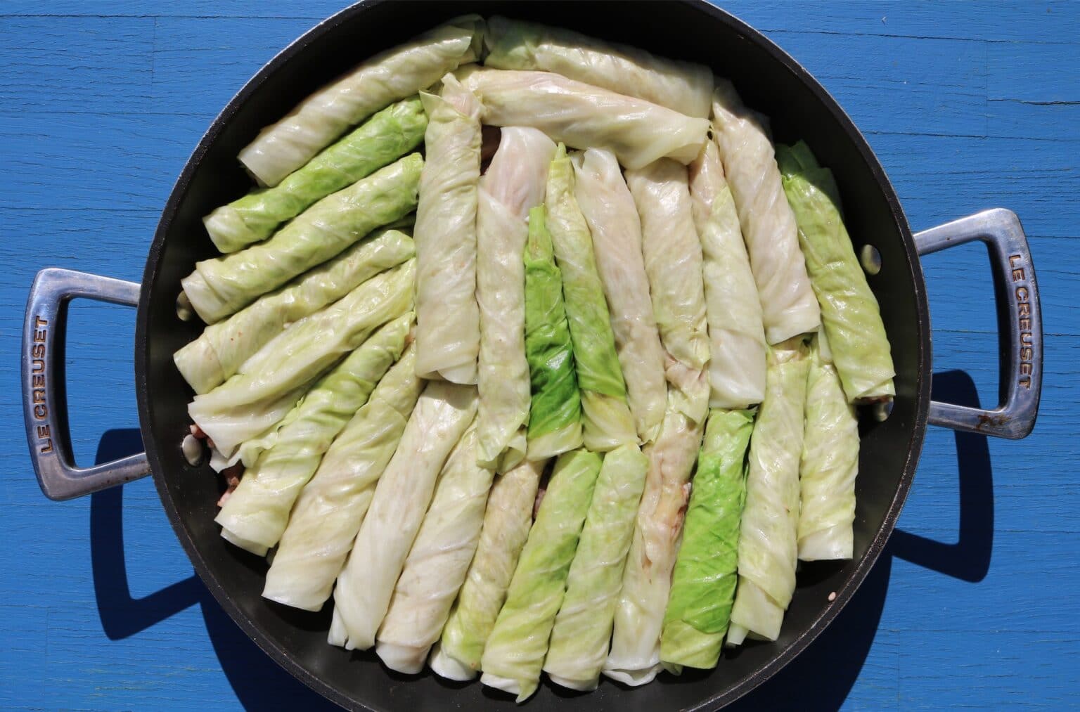 Malfouf Mahshi (Lebanese Stuffed Cabbage Rolls) by Zaatar and Zaytoun