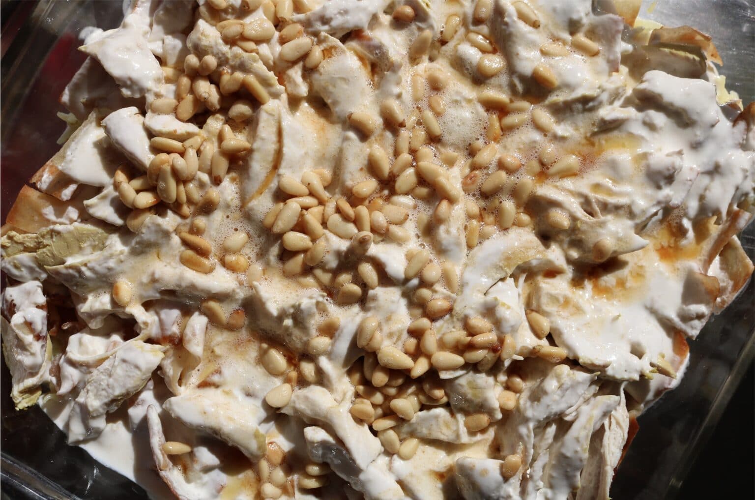 Chicken Fatteh (Fattet Djaj) by Zaatar and Zaytoun - Lebanese Recipes