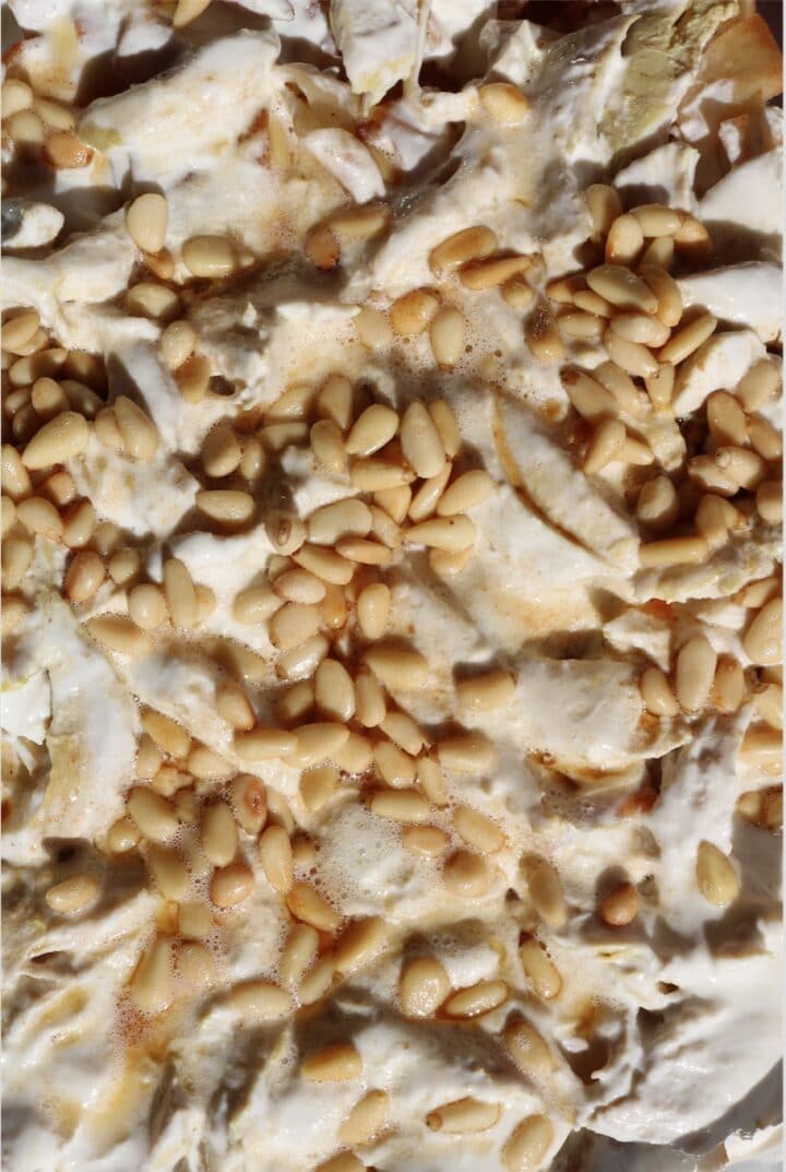 Chicken Fatteh (Fattet Djaj) by Zaatar and Zaytoun - Lebanese Recipes