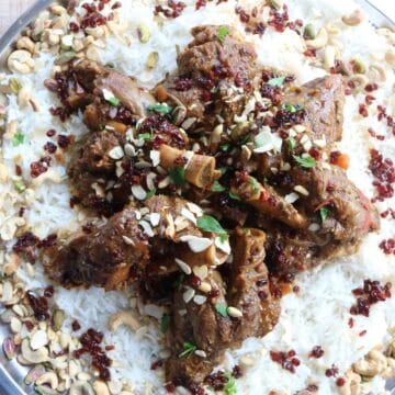 Lebanese Lamb Shanks by Zaatar and Zaytoun - Lebanese Recipes