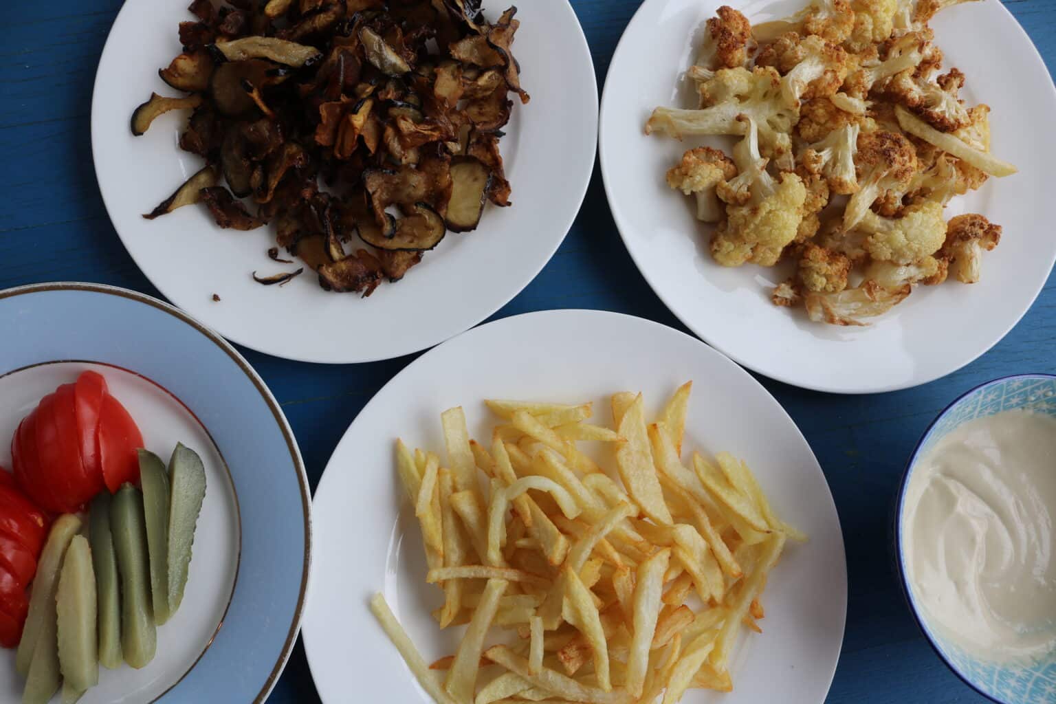 Maqali (fried vegetables) by Zaatar and Zaytoun - Lebanese Recipes