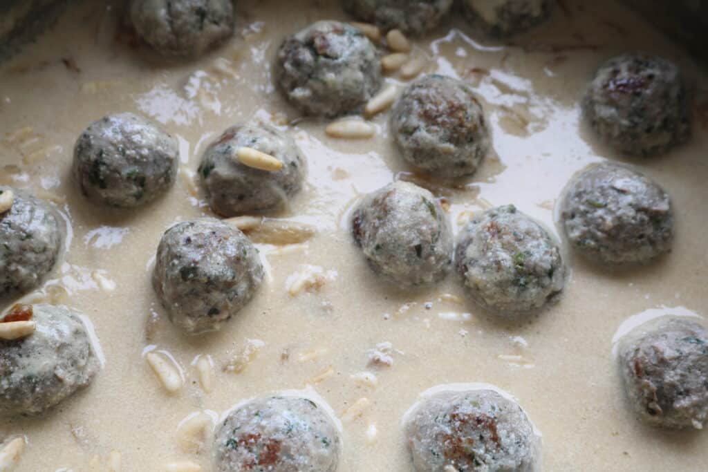 Kafta in tahini by Zaatar and Zaytoun - Lebanese Recipes and Food Blog