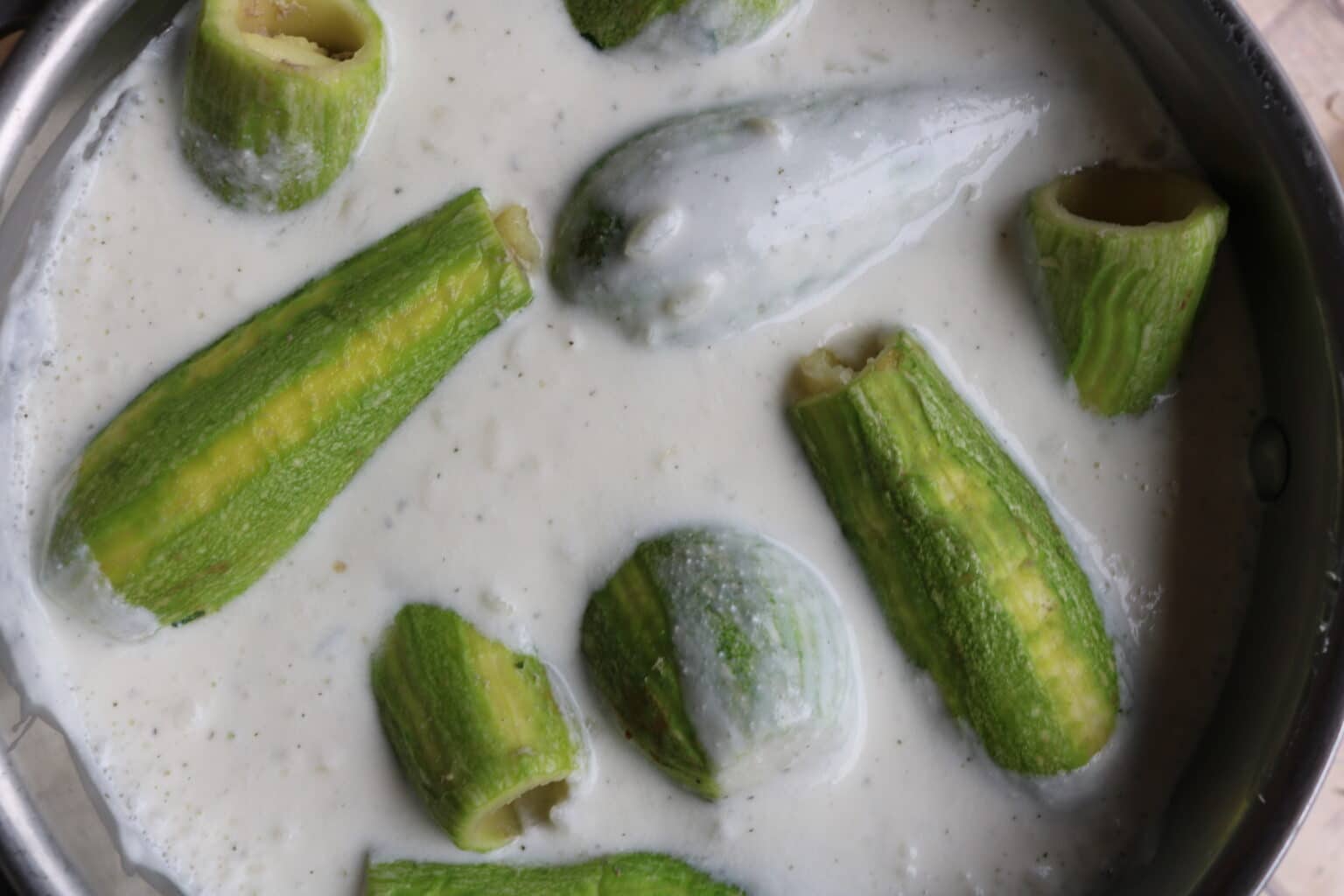 Kousa bil Laban by Zaatar and Zaytoun - Lebanese Recipes