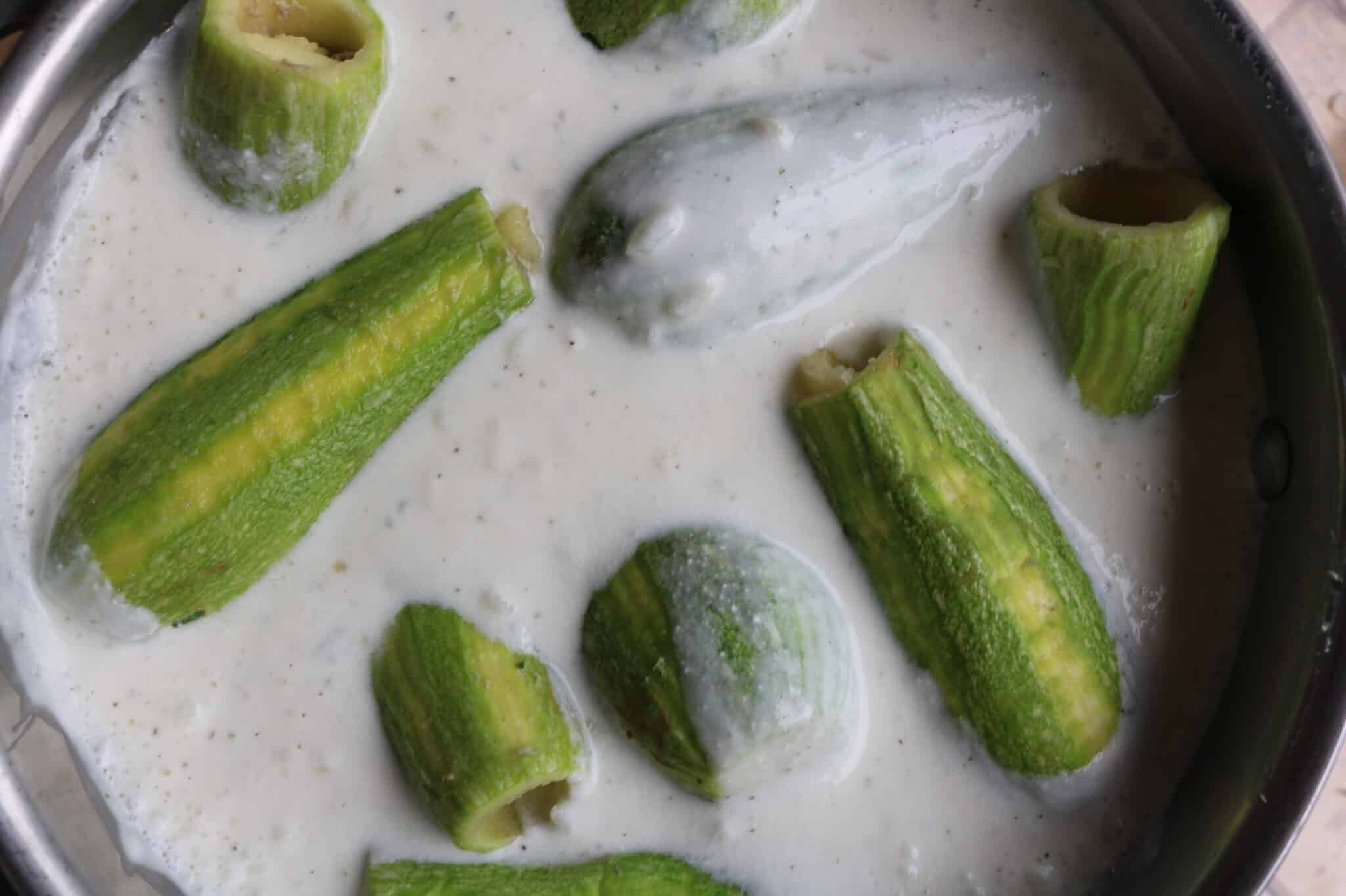 Kousa bil Laban by Zaatar and Zaytoun - Lebanese Recipes